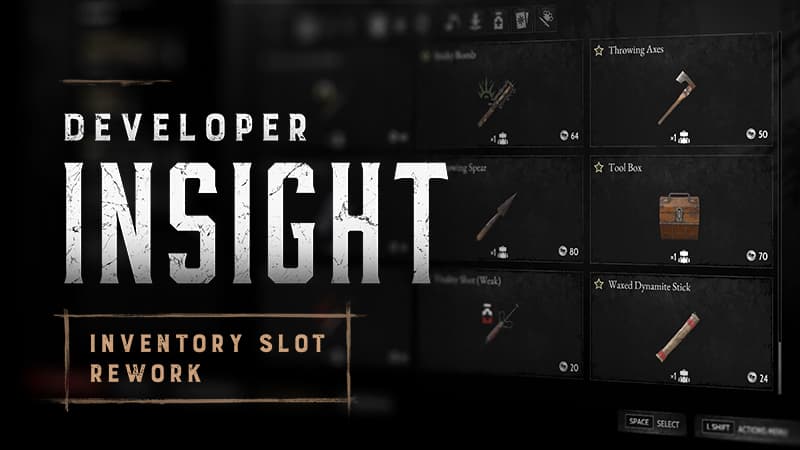 Hunt: Showdown 1896 — Inventory Slot Rework | Patched