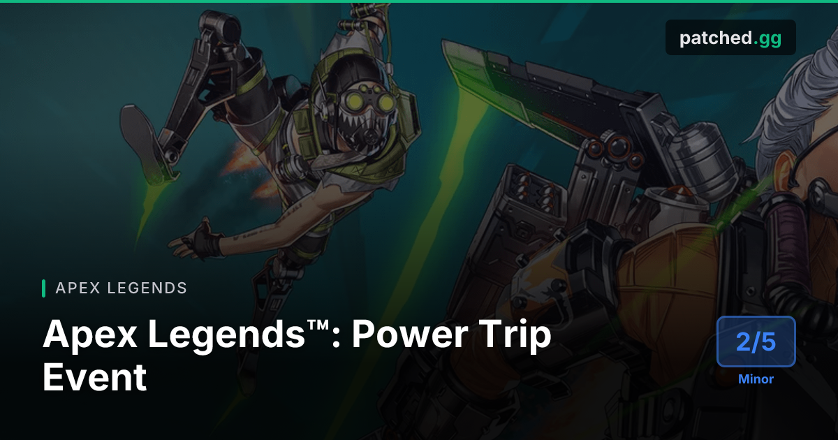 Apex Legends Power Trip — Wildcard Modifiers | Patched