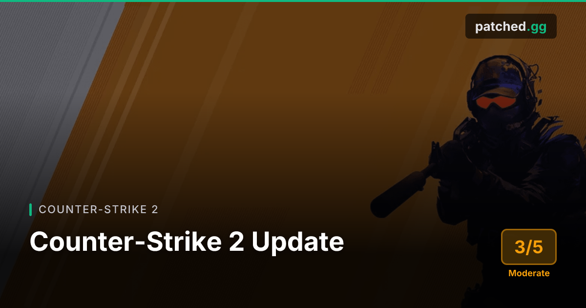 Counter-Strike 2 Update — Persistent Workshop Saves & Scripting Hooks ...