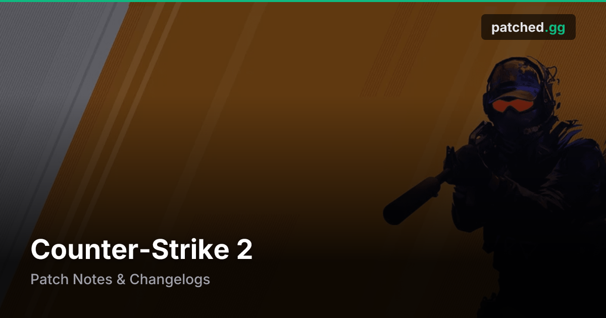 Counter-Strike 2 Patch Notes & Updates | Patched