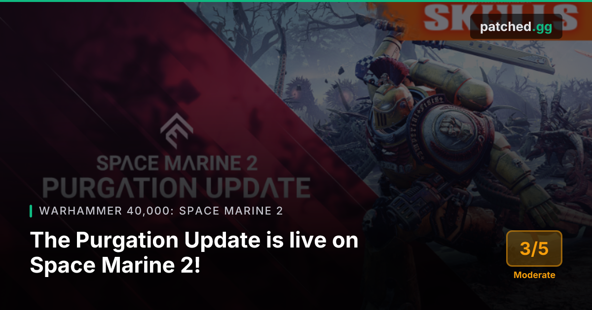 Space Marine 2 v13 — New Operation & Weapon | Patched